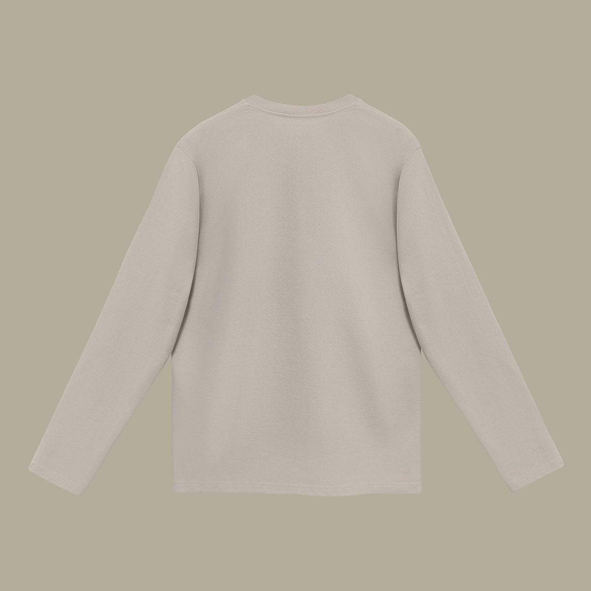 Embroidered Logo 4308 Longsleeve GREY – 4308.STORE